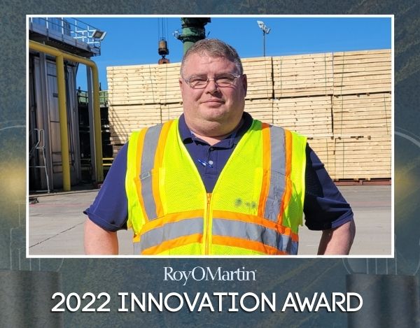 Patterson Wins 2022 Innovation Award - RoyOMartin | American Made Wood ...